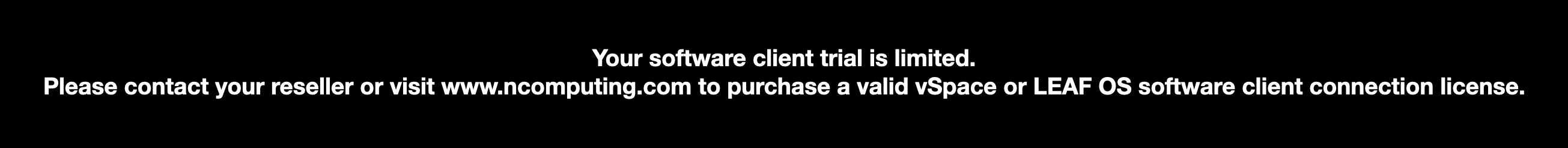 How to test drive vSpace Pro Client software.